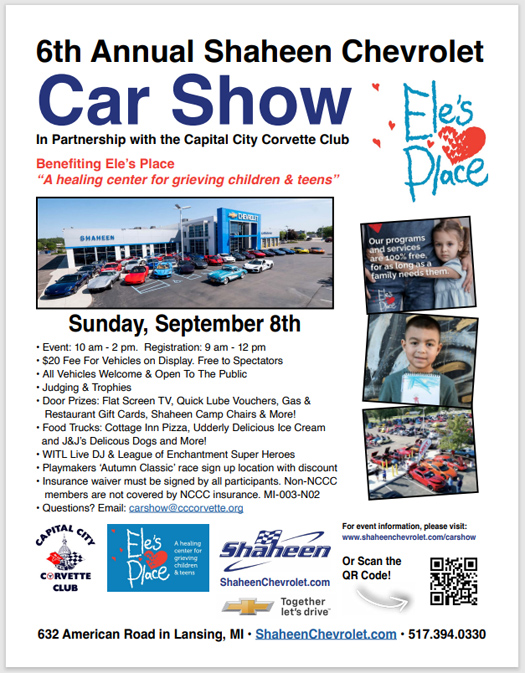 Ele's Place Benefit Car Show